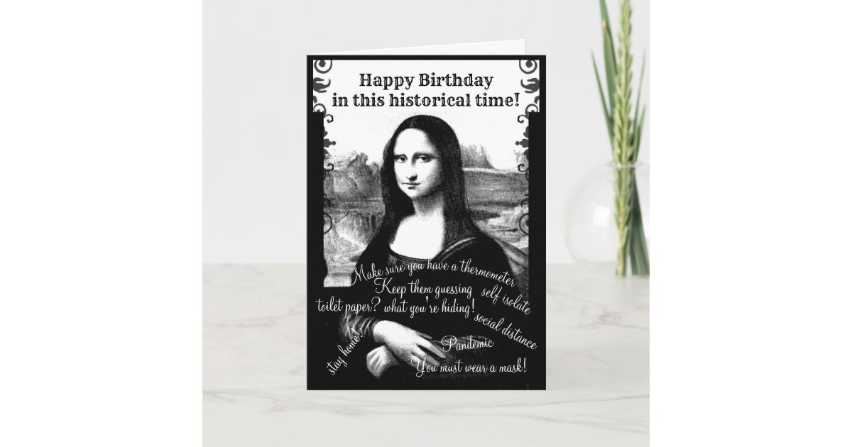 Covid-19 Time Capsule Greeting Card | Zazzle