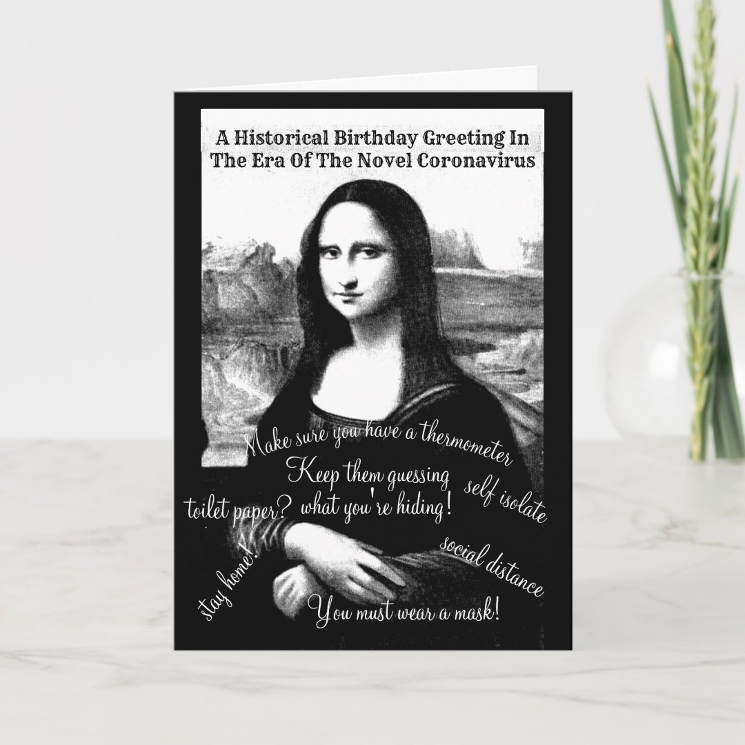 Covid-19 Time Capsule Greeting Card | Zazzle