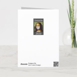 Covid Prepper Gas Mask Personalize Birthday Card | Zazzle