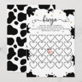 Cow Bingo Baby Shower Game Card | Zazzle