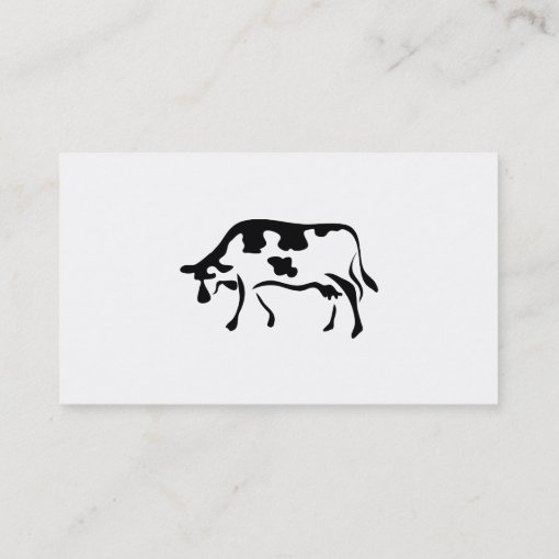 Cow, Business Card | Zazzle