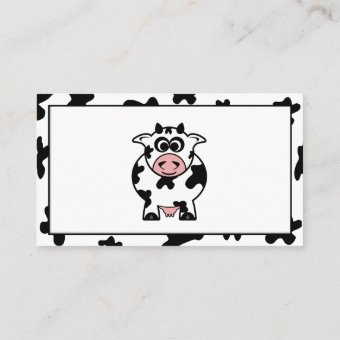 Cow Business Cards | Zazzle