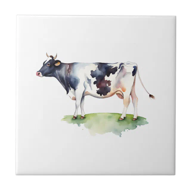 Cow Ceramic Tile | Zazzle