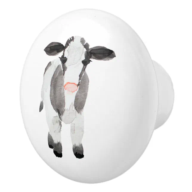 Cow Drawer Pull Farmhouse Knob | Zazzle