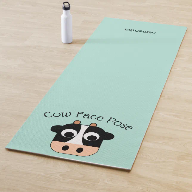 Cow Face Aqua Yoga Mat | Zazzle