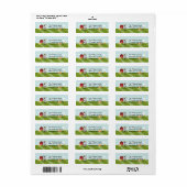 Cow Farm Barn Return Address Labels | Zazzle
