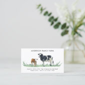 Cow Farm Free Range Beef Meat Dairy QR Code Business Card | Zazzle