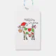 Cow Funny Cartoon Christmas Holiday Gift Tags | Zazzle
