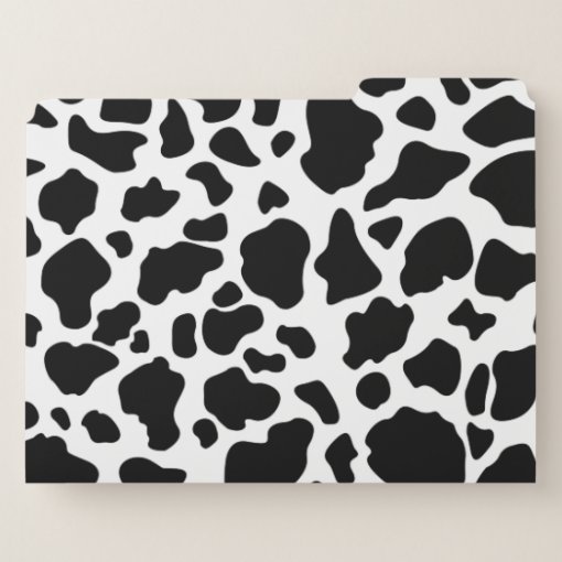 Cow Fur Prints File Folder Set | Zazzle