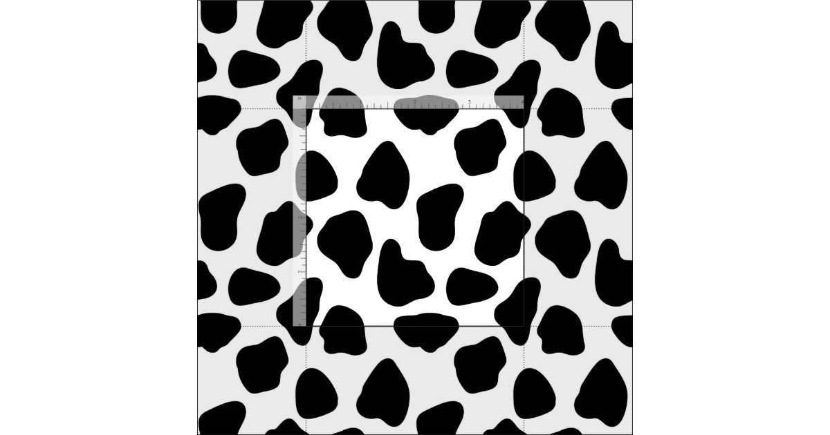 Cow pattern fabric | Zazzle