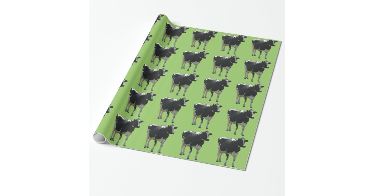 Cow Pattern Wrapping Paper | Zazzle