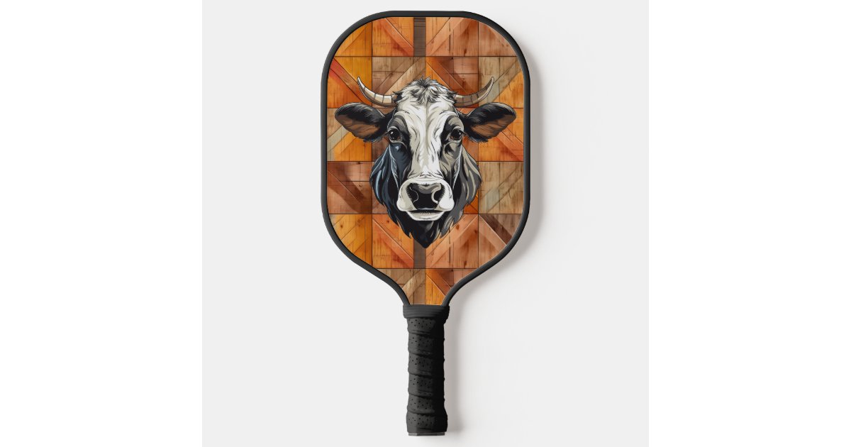 Cow Pickleball Paddle | Zazzle