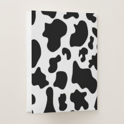 Cow Pocket Folder | Zazzle