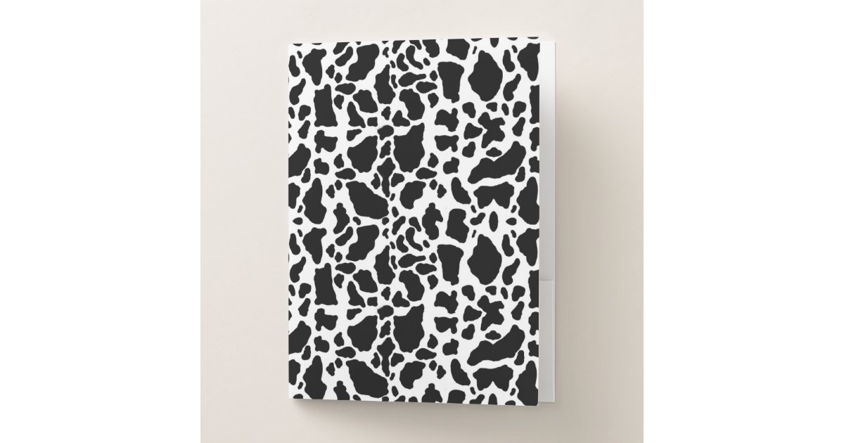 Cow Pocket Folder | Zazzle