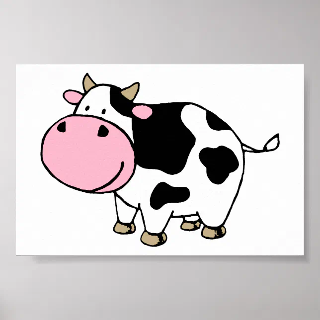 Cow Poster | Zazzle