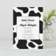 Cow Print Bridal Shower Invitation | Zazzle