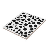Cow Print, Cow Pattern, Cow Spots, Black And White Ceramic Tile | Zazzle
