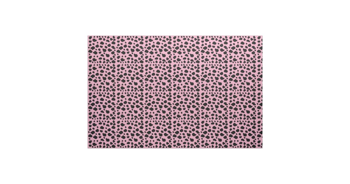 Cow Print, Cow Pattern, Cow Spots, Pink Cow Fabric | Zazzle
