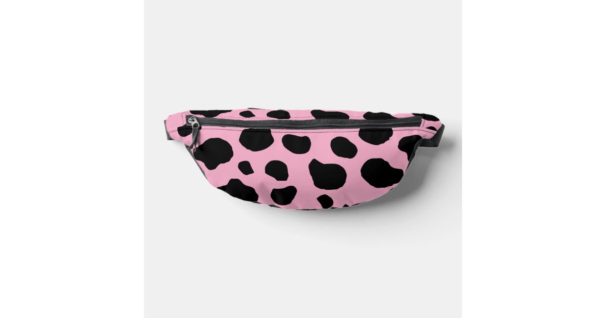 Cow Print, Cow Pattern, Cow Spots, Pink Cow Fanny Pack | Zazzle