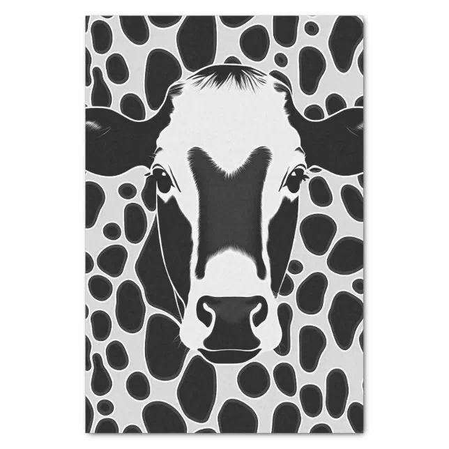 Cow Print Decoupage Paper | Zazzle