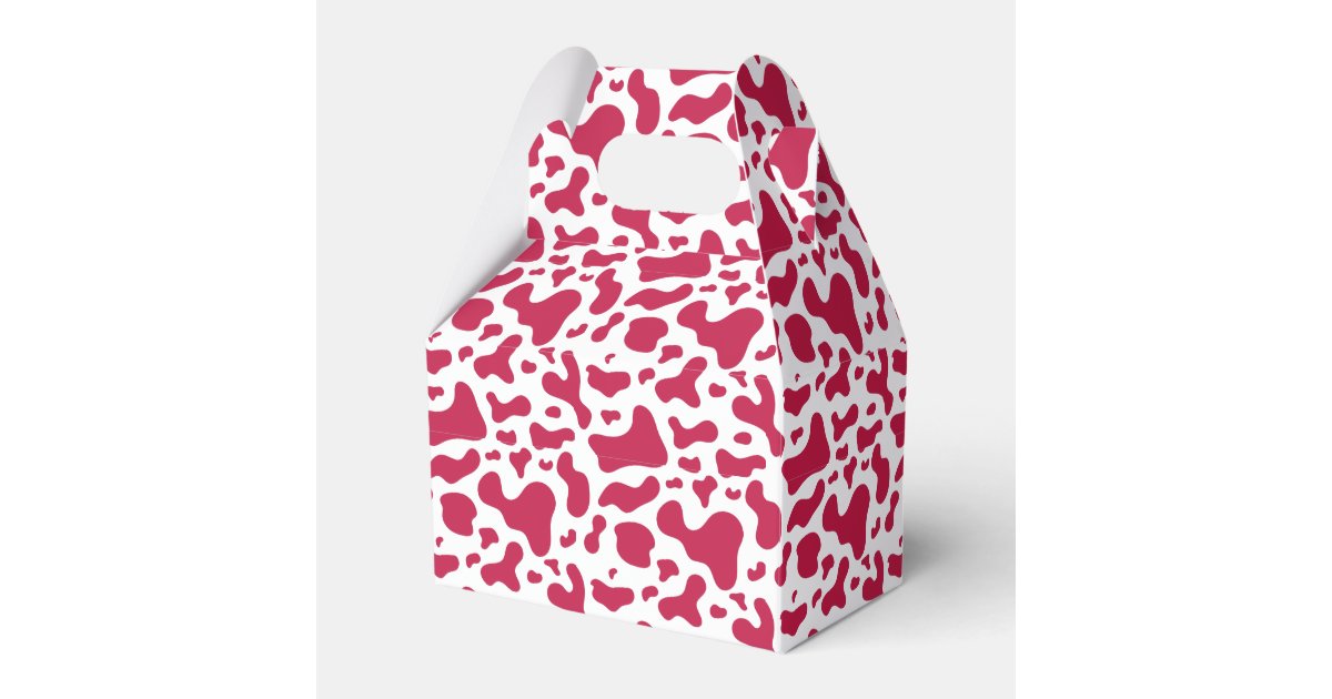cow print Favor Box | Zazzle