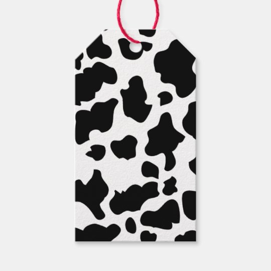 Cow Print Gift Tags | Zazzle.com