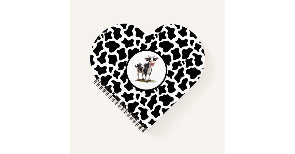 Cow Print Notebook | Zazzle