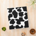Cow Print Pattern Binder | Zazzle