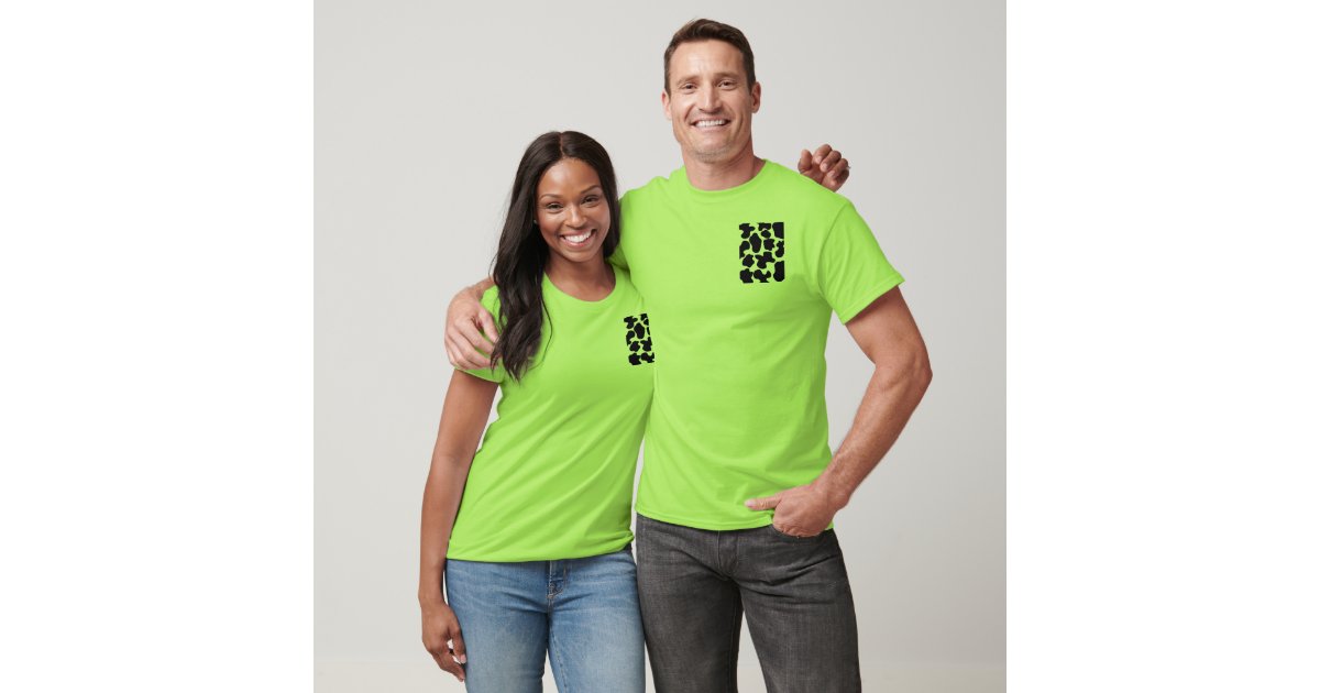 Cow Print Pattern T-Shirt | Zazzle