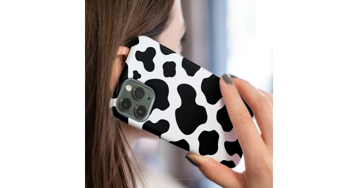 Cow print phone Case | Zazzle