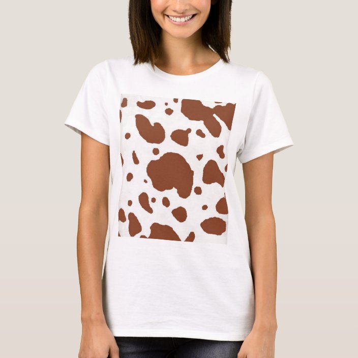 Cow Print T Shirt