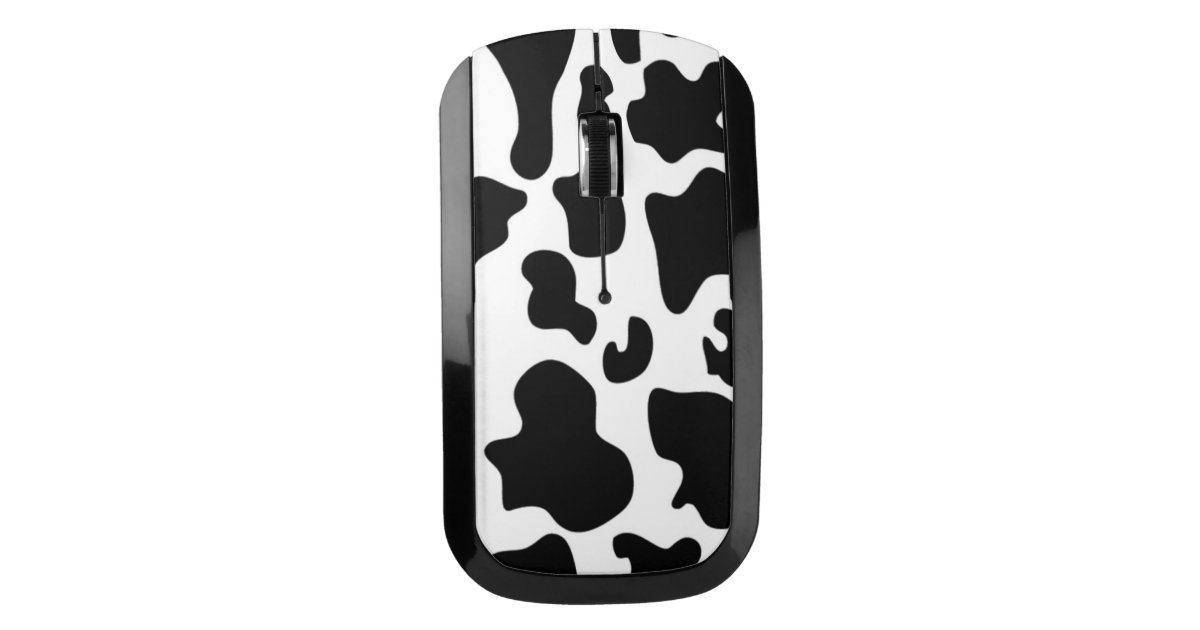 Cow Print Wireless Mouse | Zazzle