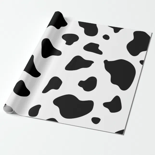 Cow Print Wrapping Paper | Zazzle