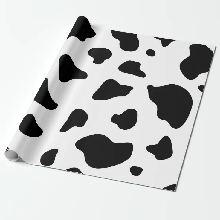 Cow Print Wrapping Paper | Zazzle