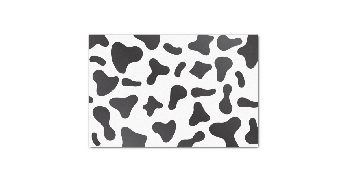 Cow Skin Texture Tissue Paper | Zazzle