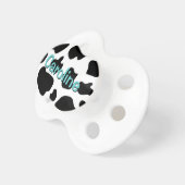 Cow spots pattern pacifier | Baby animal print | Zazzle