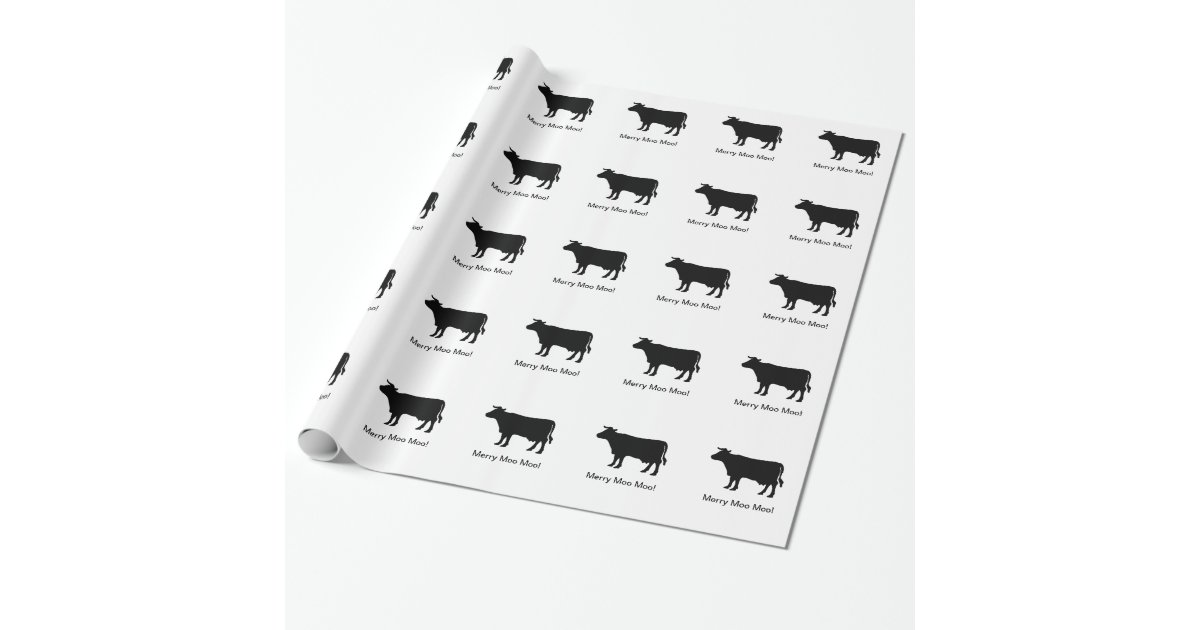 Cow Wrapping Paper | Zazzle