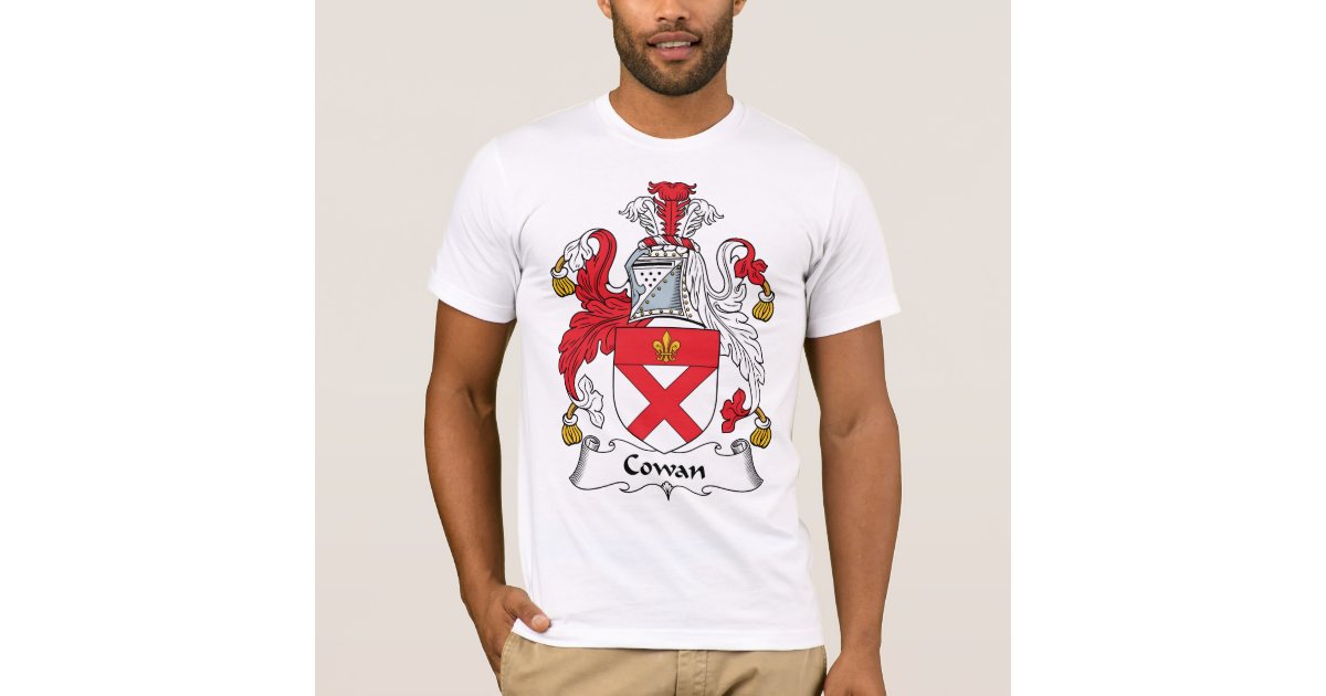Cowan Family Crest T-Shirt | Zazzle