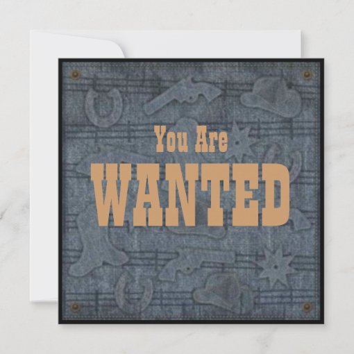 Cowboy and Blue Jean Retirement Party Invitation | Zazzle