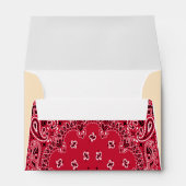 Cowboy, Bandana Style A6 Envelopes | Zazzle