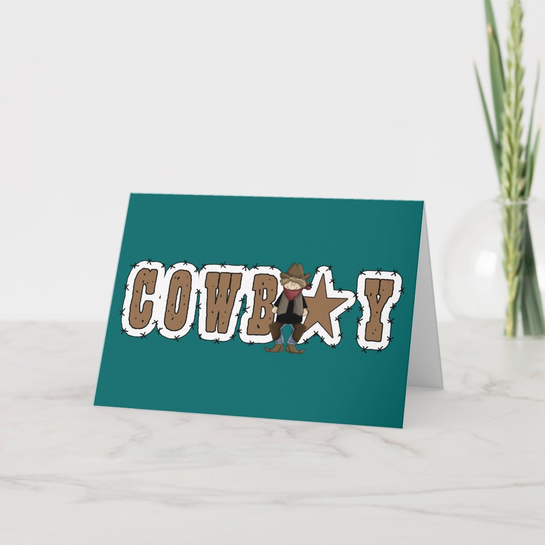 Cowboy Congrats — Western New Job or Promotion Card | Zazzle