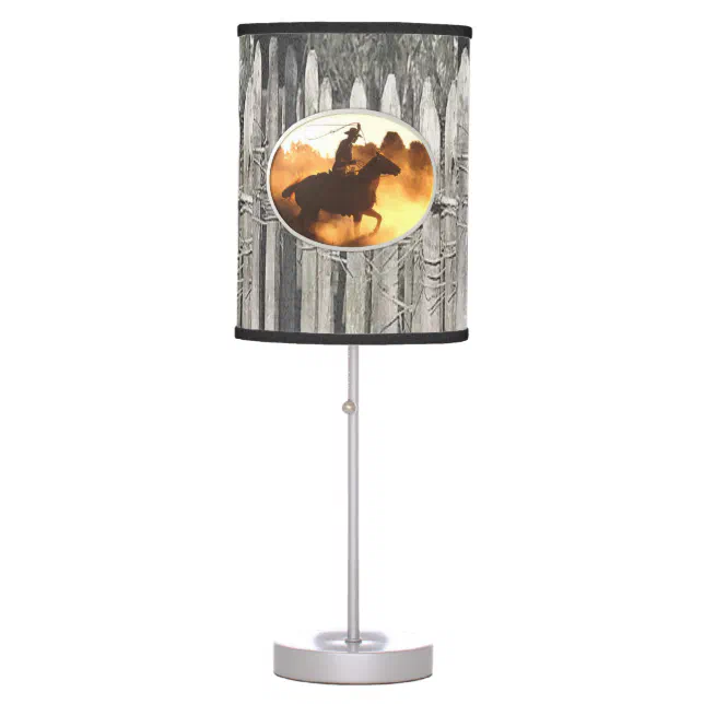 Cowboy Decorative lamp shade | Zazzle