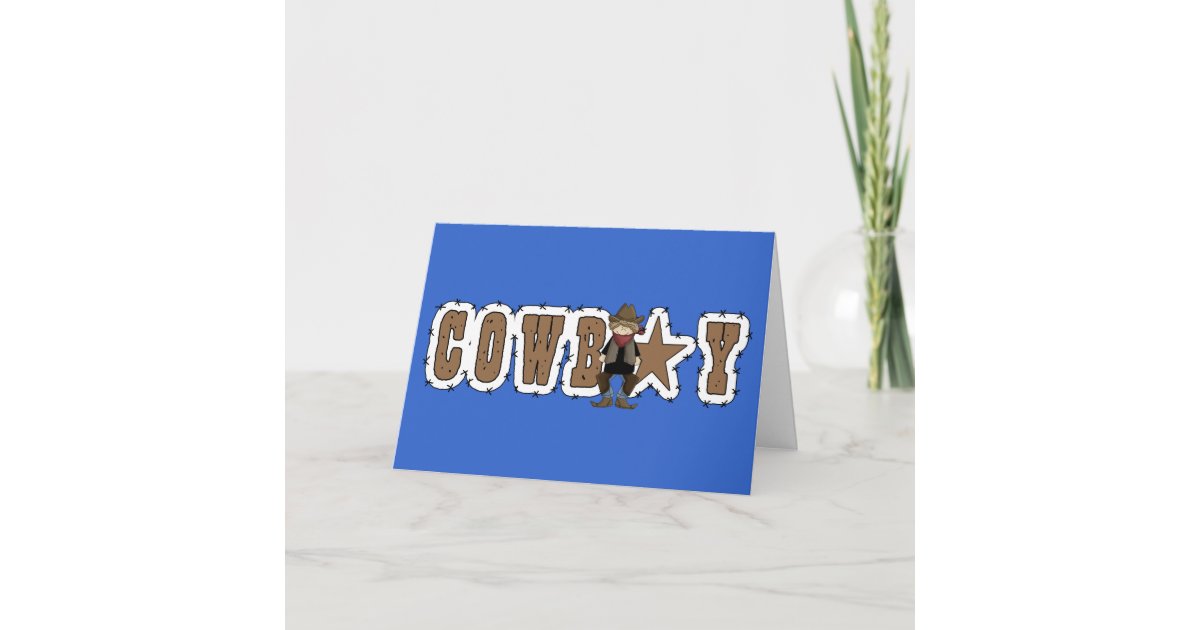 Cowboy Graduation Congratulations - Western Card | Zazzle
