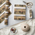 Cowboy Herding at the Ranch Wrapping Paper | Zazzle