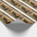 Cowboy Herding at the Ranch Wrapping Paper | Zazzle