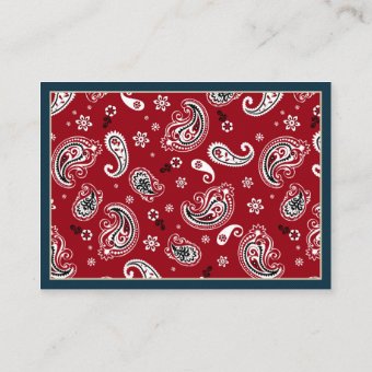 Cowboy Jeans and Chaps Diaper Raffle Ticket Enclosure Card | Zazzle