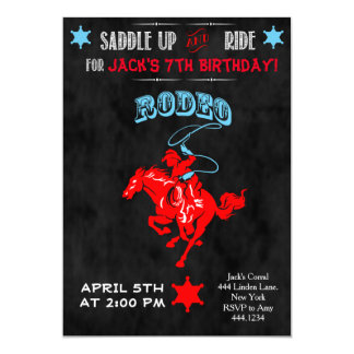 Rodeo Invitations & Announcements | Zazzle