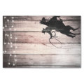 Cowboy Rustic Wood Barn Country Party Wild West Tissue Paper | Zazzle