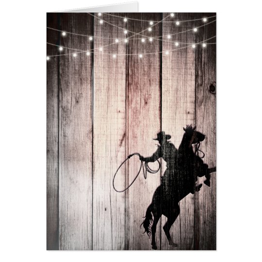 Cowboy Rustic Wood Barn Country Wild West | Zazzle.com
