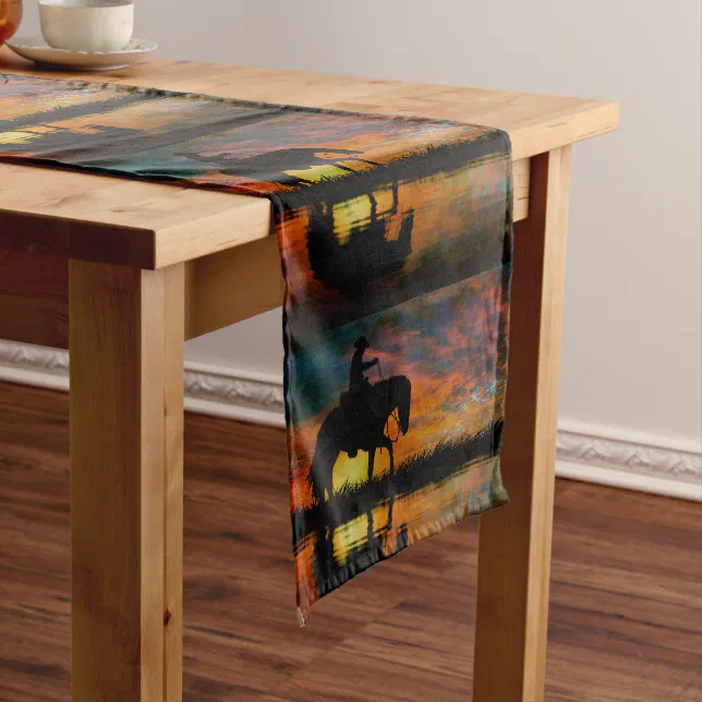 Cowboy Table Runner | Zazzle